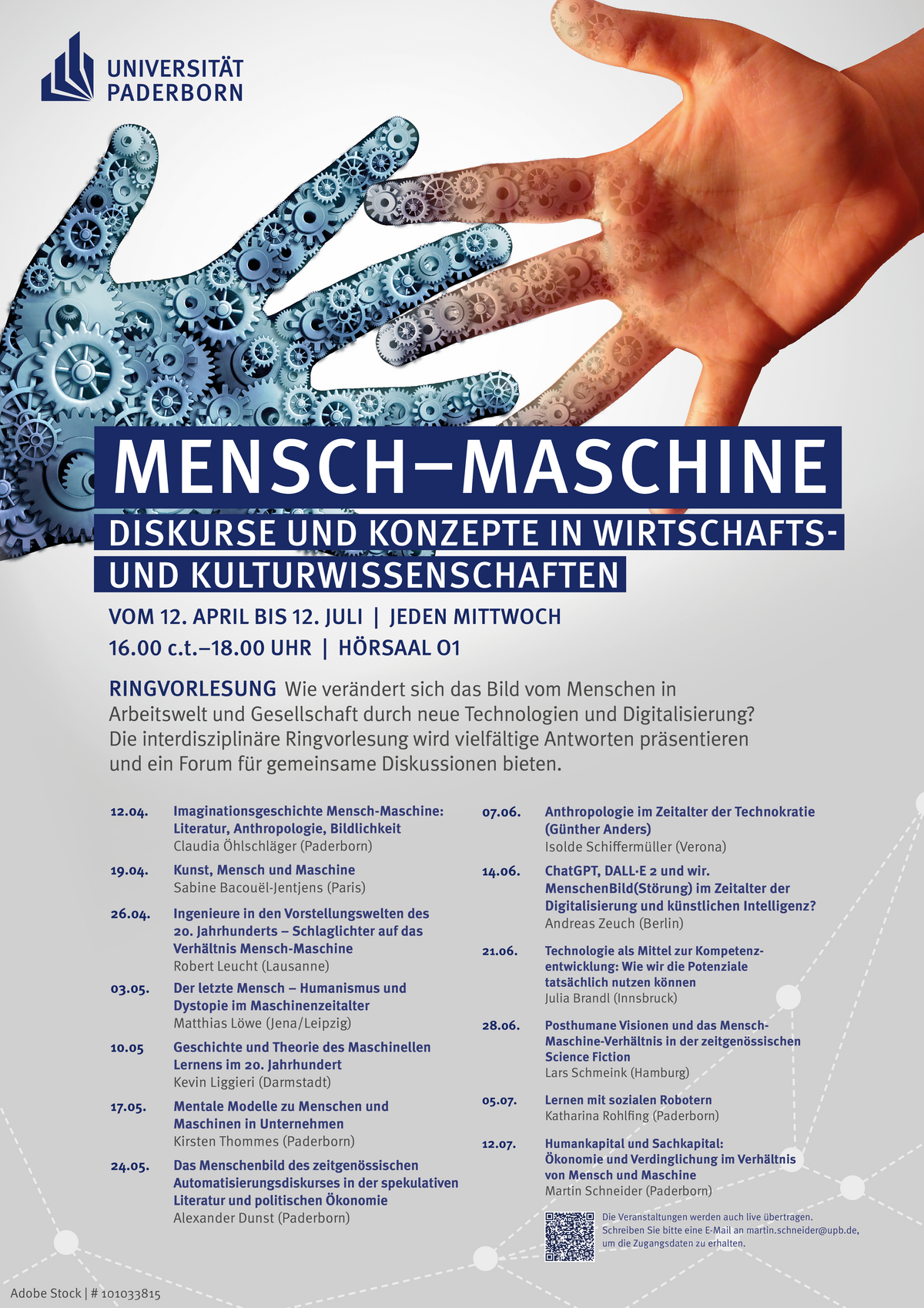 Über Menschen und Maschinen reden